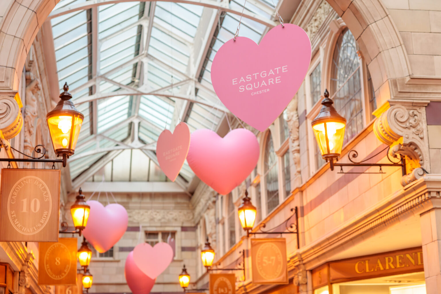 Love is 'literally' in the air at Eastgate Square - Eastgate Square Chester